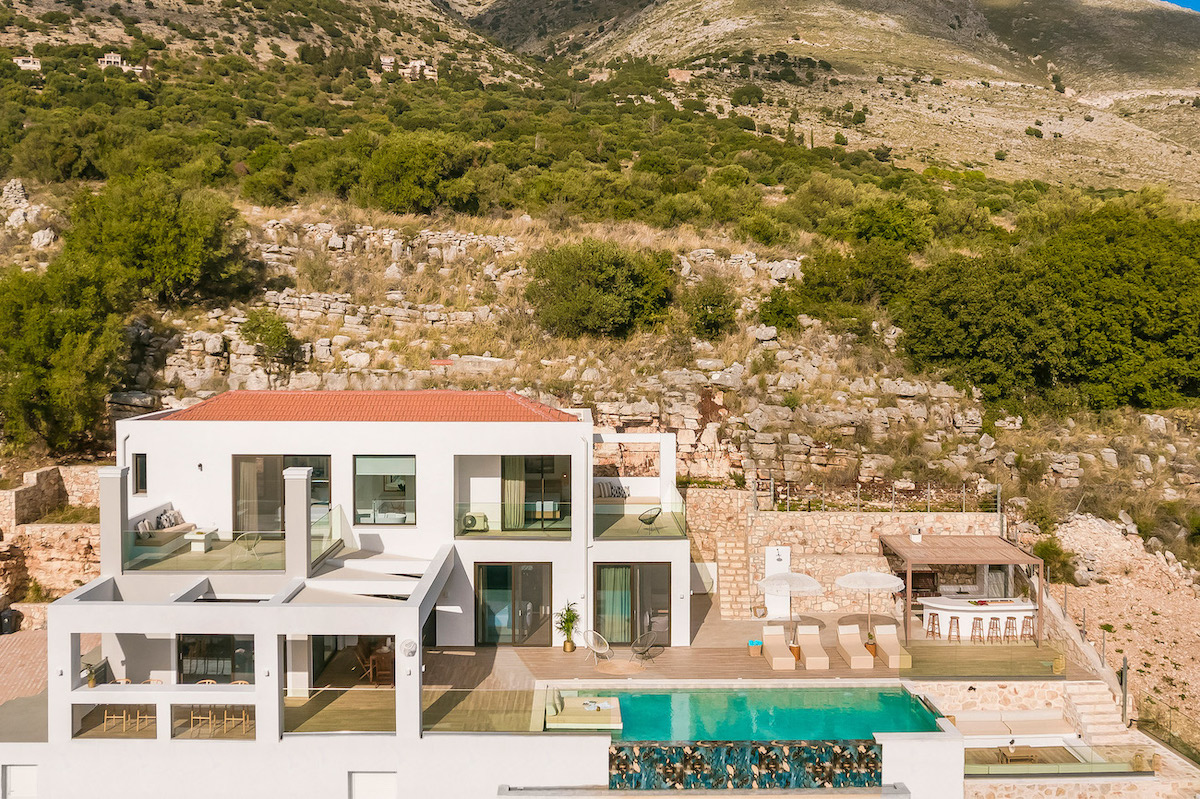 Kefalonia Villas - Kefalonia Grande Horizon Villa - Kefalonia Luxury ...